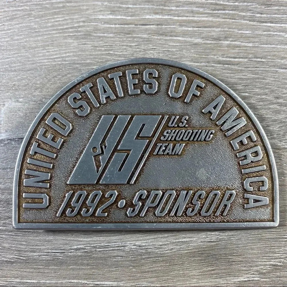 Vintage | Accessories | Vintage992us Shooting Team Belt Buckle | Poshmark